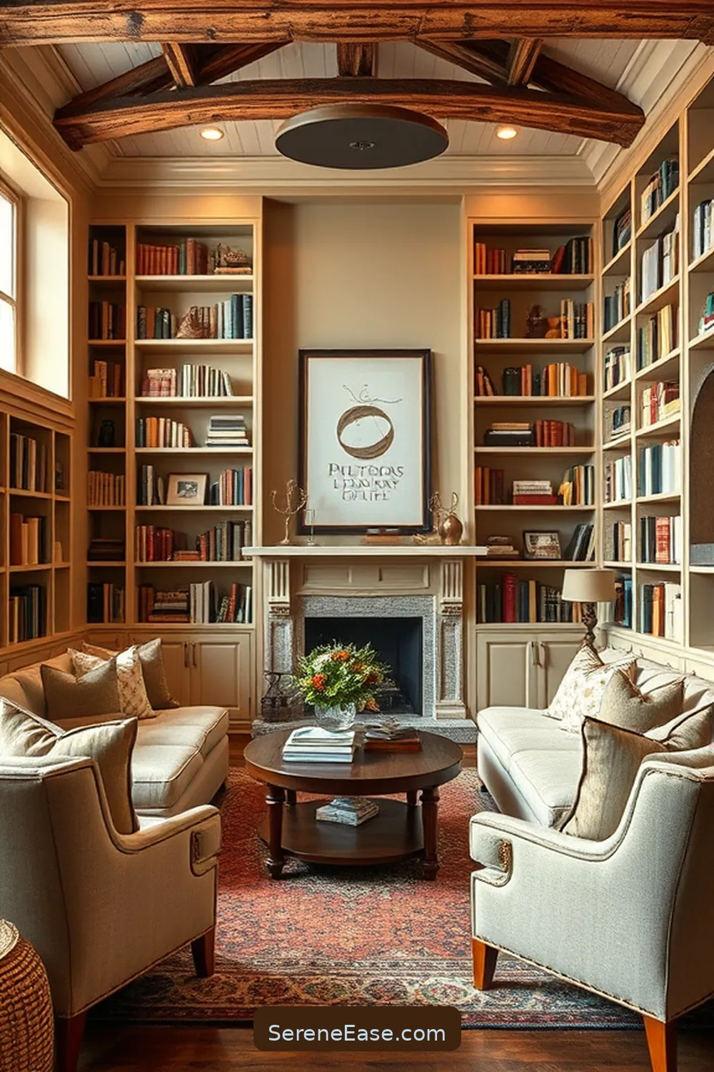 18 Earth Tone Color Schemes for a Modern Farmhouse Library Style ...