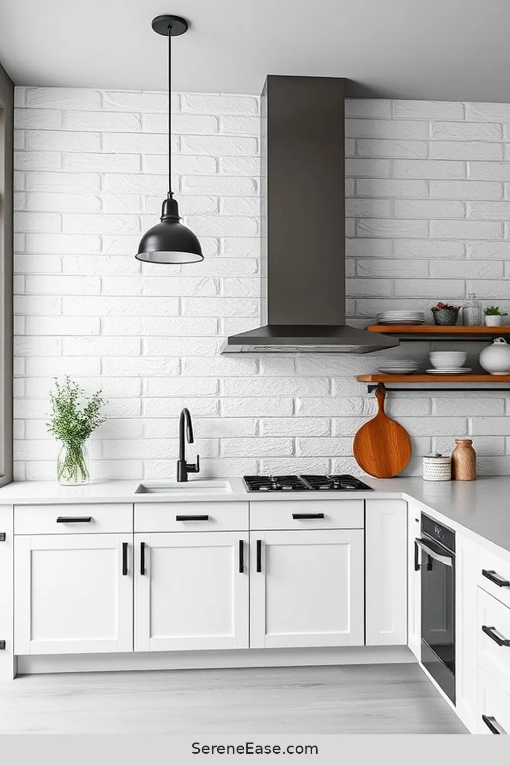 20 Ways to Achieve Monochromatic Kitchen in Modern Farmhouse Style ...