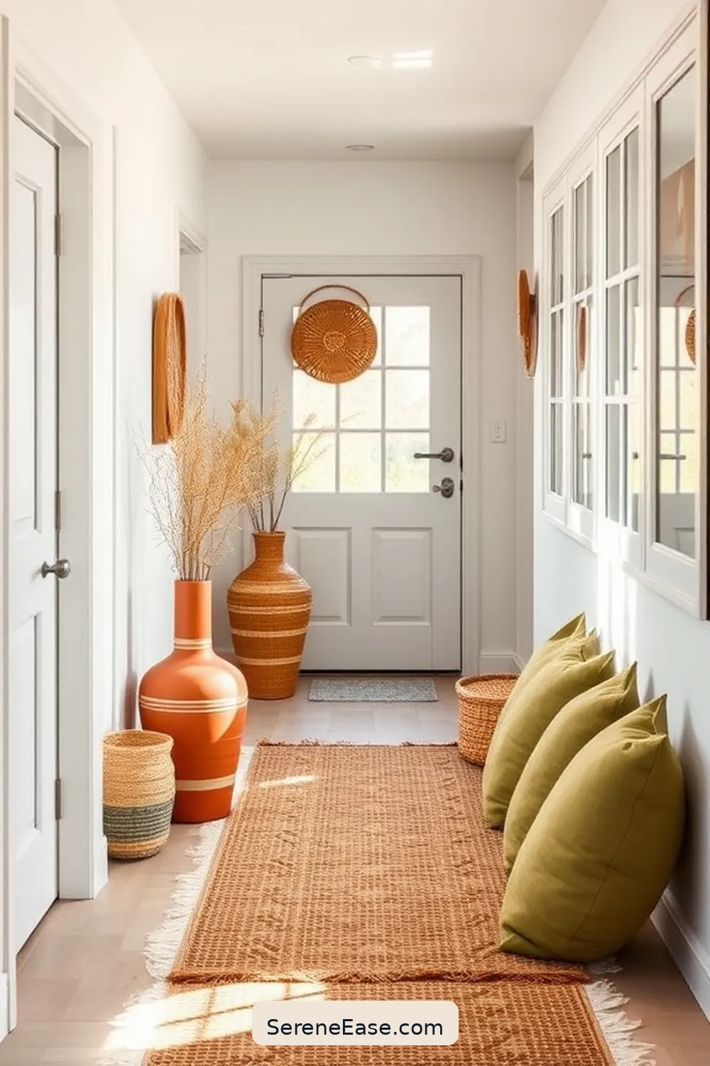 21 Ways to Incorporate Earth Tones in Mid-Century Modern Hallways ...