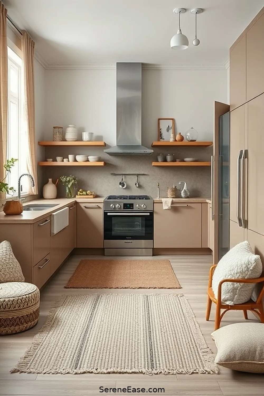 21 Ways to Use Neutral Tones in Mid-Century Modern Style Kitchens ...