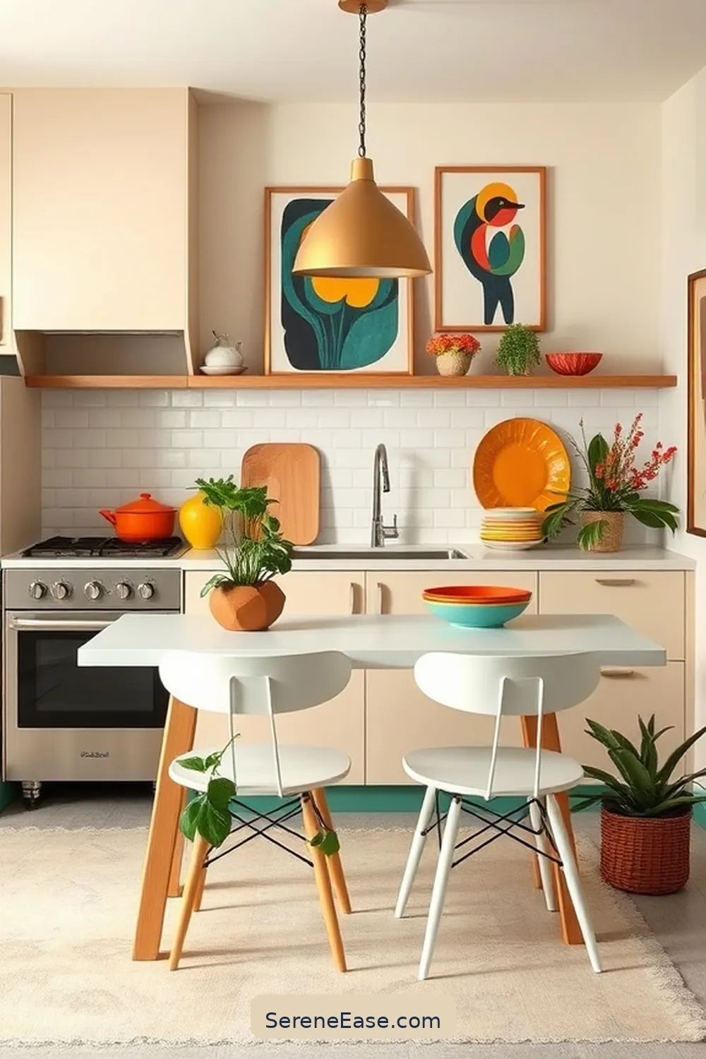 21 Ways to Use Neutral Tones in Mid-Century Modern Style Kitchens ...