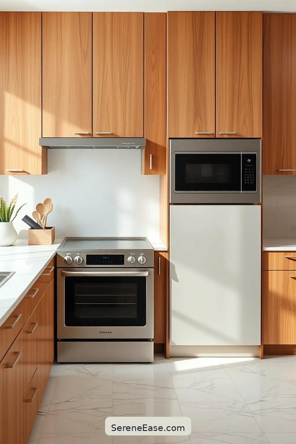 21 Ways to Use Neutral Tones in Mid-Century Modern Style Kitchens ...