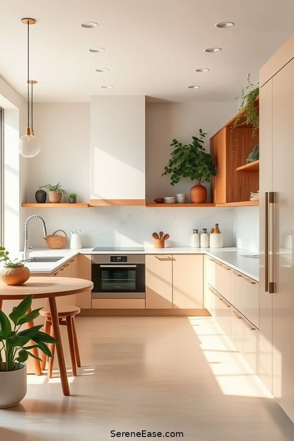 21 Ways to Use Neutral Tones in Mid-Century Modern Style Kitchens ...