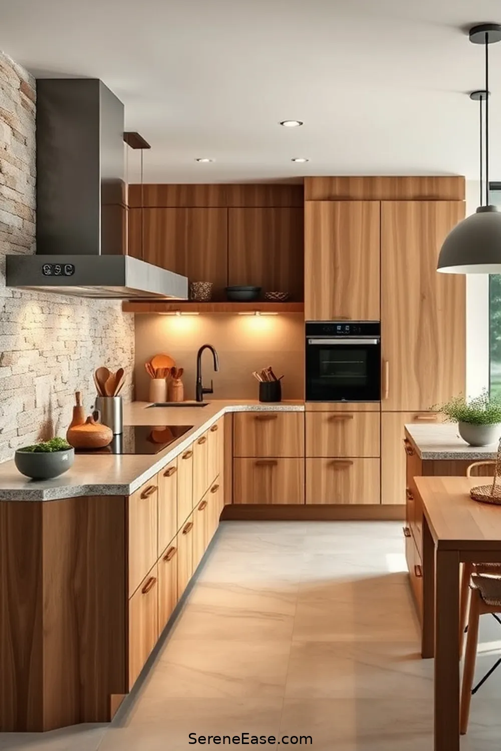 21 Ways to Use Neutral Tones in Mid-Century Modern Style Kitchens ...