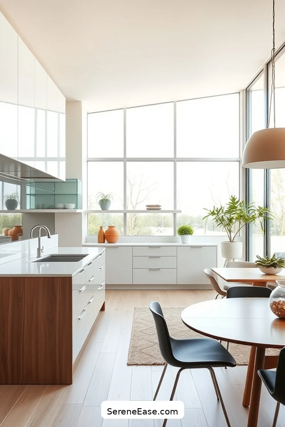 21 Ways to Use Neutral Tones in Mid-Century Modern Style Kitchens ...