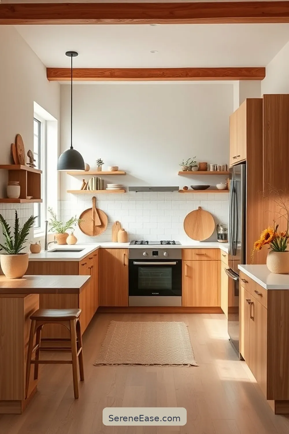 21 Ways to Use Neutral Tones in Mid-Century Modern Style Kitchens ...