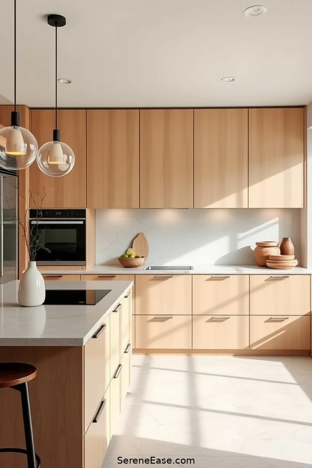 21 Ways to Use Neutral Tones in Mid-Century Modern Style Kitchens ...