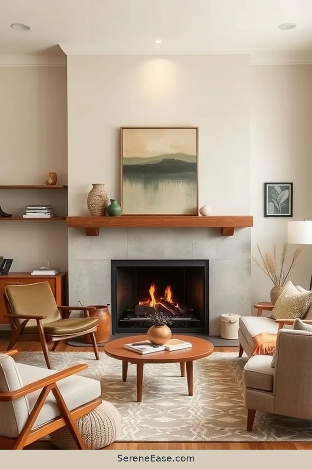22 Ways to Use Neutral Tones in a Mid-Century Modern Living Room Style ...