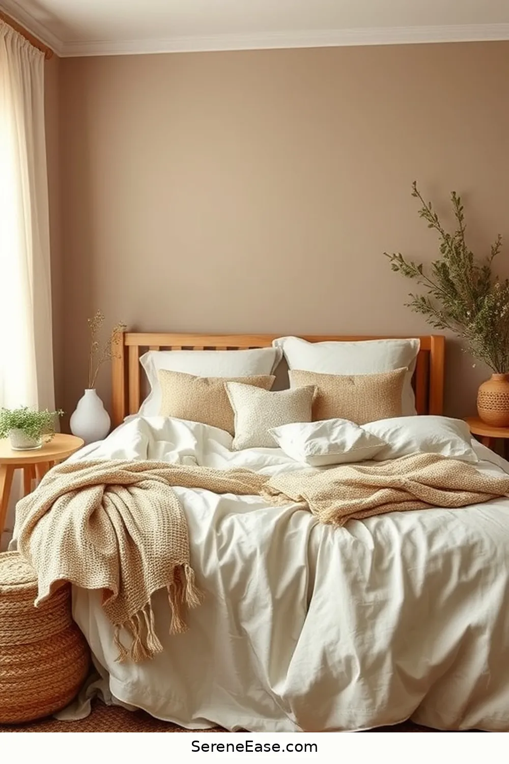 23 Ways to Achieve Neutral Tones in Bohemian Style Bedroom - Serene Ease