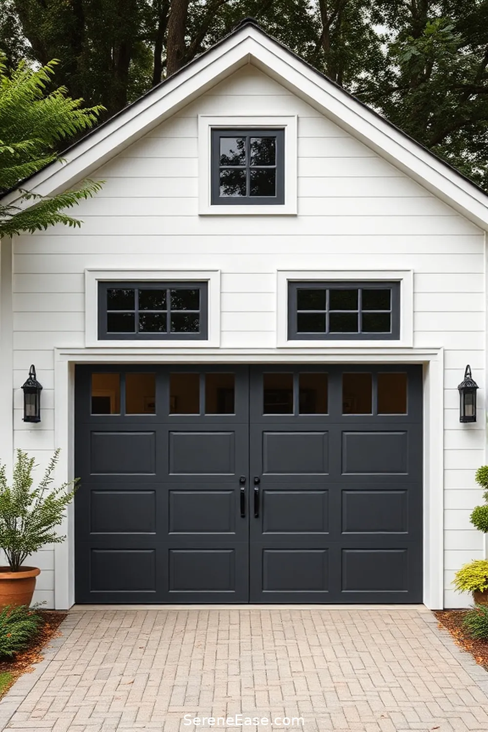 24 Ways to Achieve Monochromatic Garage in Modern Farmhouse Style ...
